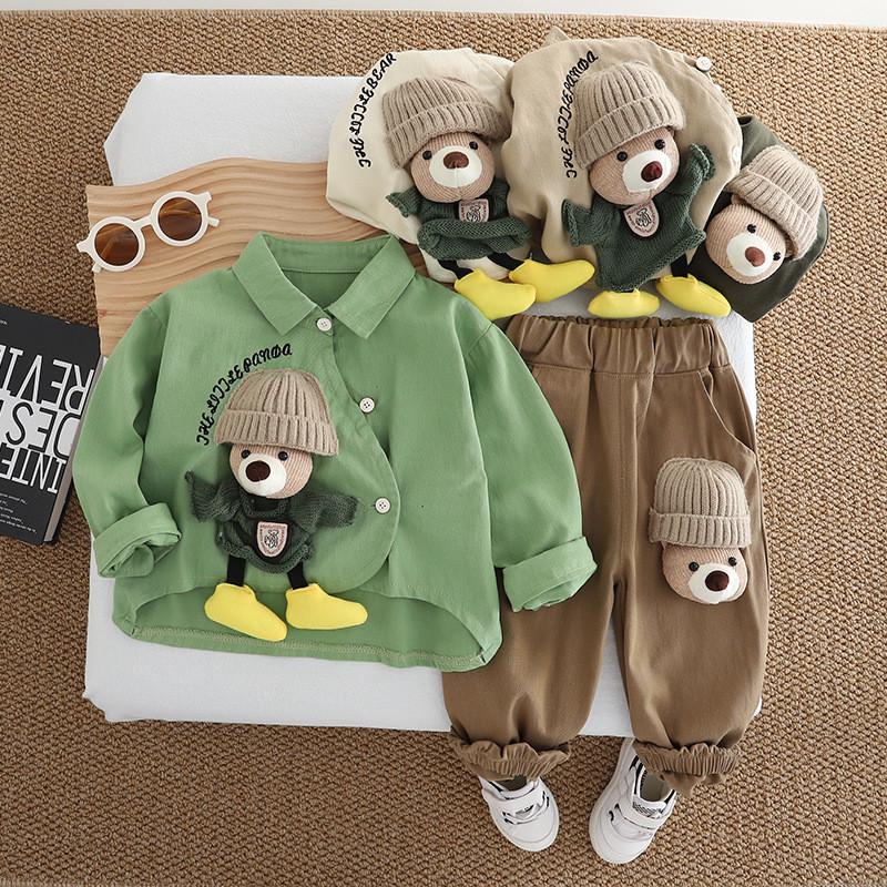 Jual Baju Modis Lengan Panjang Kemeja Dua Potong Set | Shopee Indonesia