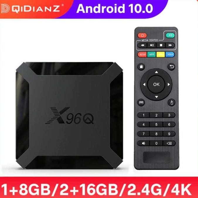 Jual alat ubah tv biasa jadi Smart TV Android 10 Box 4K 2GB 16GB - X96Q ...