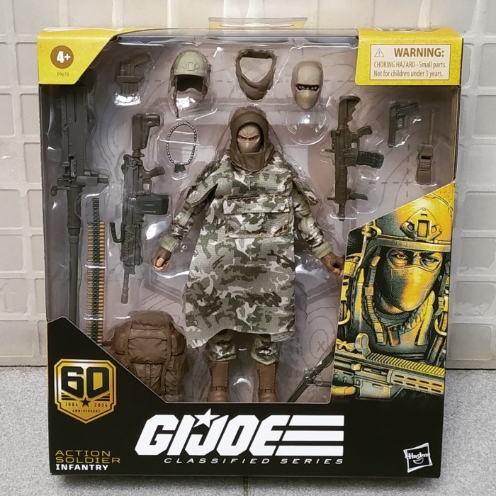 Jual HASBRO GI-JOE CLASSIFIED SERIES ACTION SOLDIER INFANTRY GIJOE 60TH ...