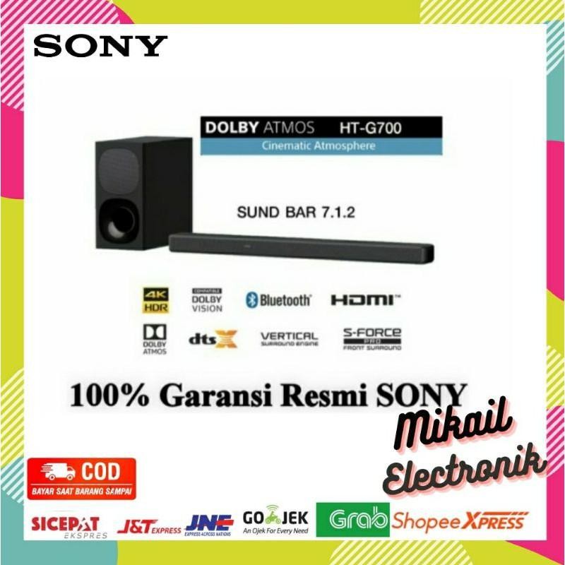 Jual Sony Htg 700 Bluetooth Soundbar Dolby 3.1Ch Dolby Atmos/Dts:X ...