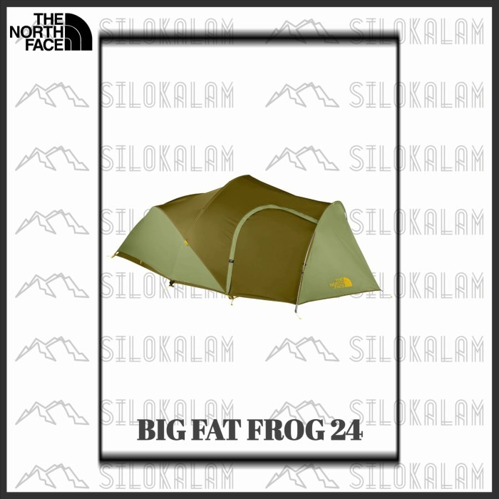 Jual TENDA THE NORTH FACE BIG FAT FROG 24 TENT ORIGINAL | Shopee Indonesia