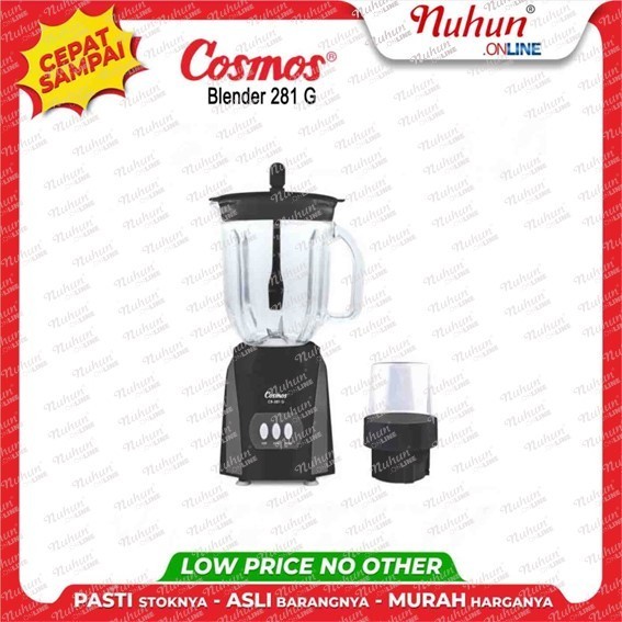 Jual Blender Cosmos 281G Gelas Original Pabrik Garansi Resmi | Shopee ...