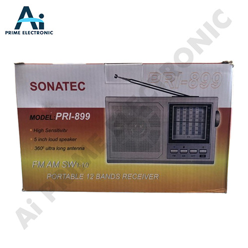 Jual ORIGINAL SONATEC PRI-899 Radio FM AM Portable Handle | Shopee Indonesia