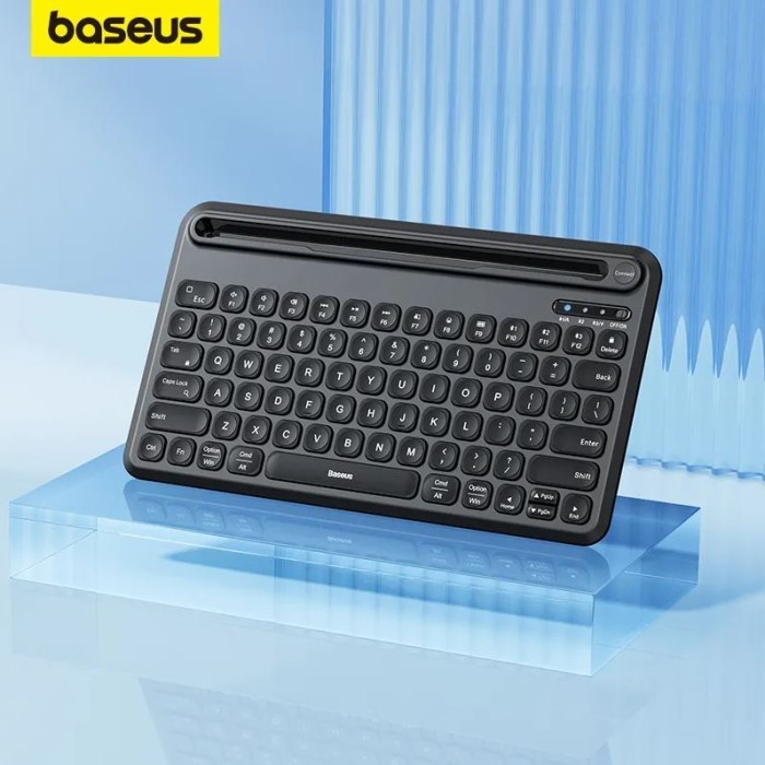 Jual Sale Baseus Wireless Keyboard Ultra Thin Bluetooth 5.1 For All ...