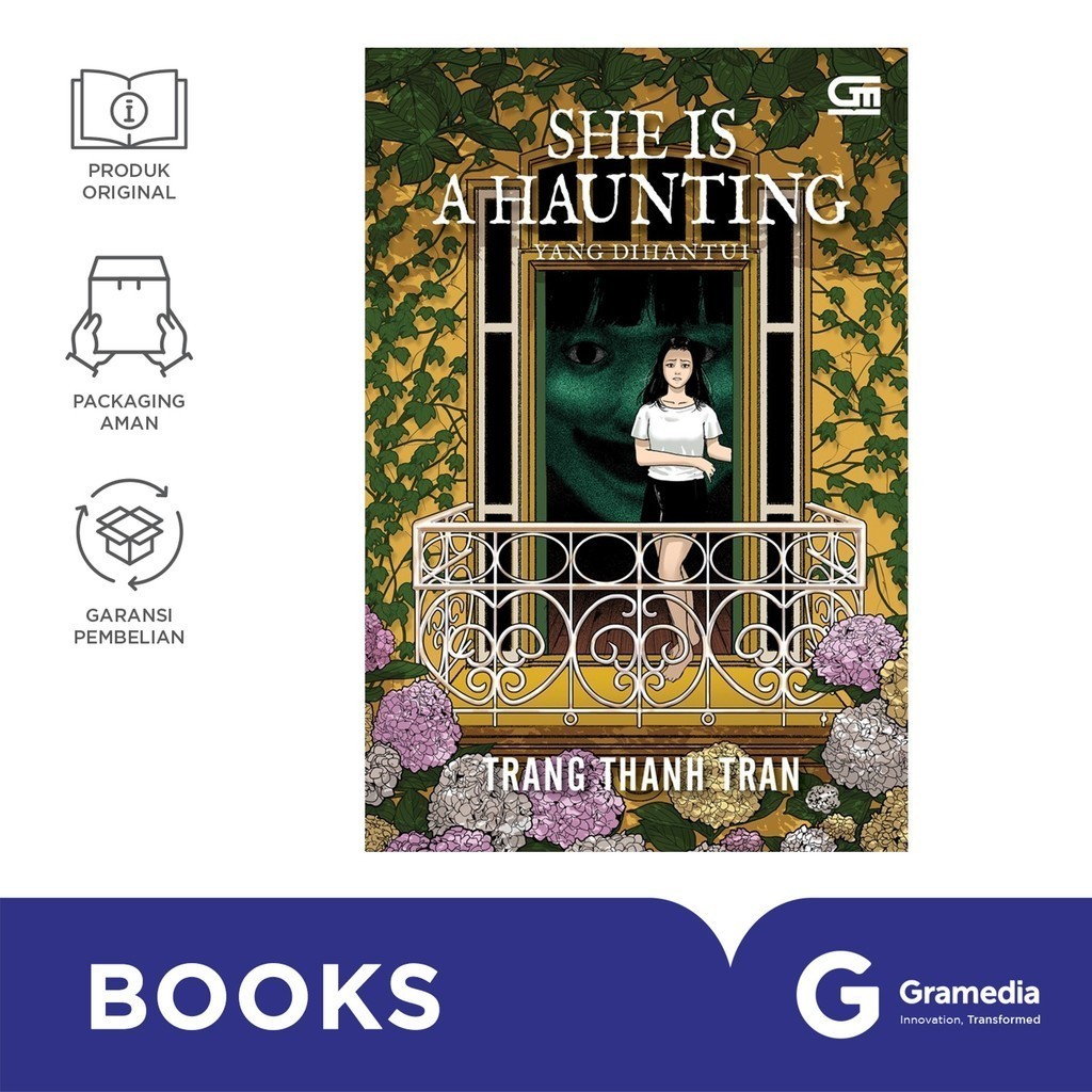 Jual Novel Yang Dihantui (She Is Haunting) Trang Thanh Tran | Shopee ...