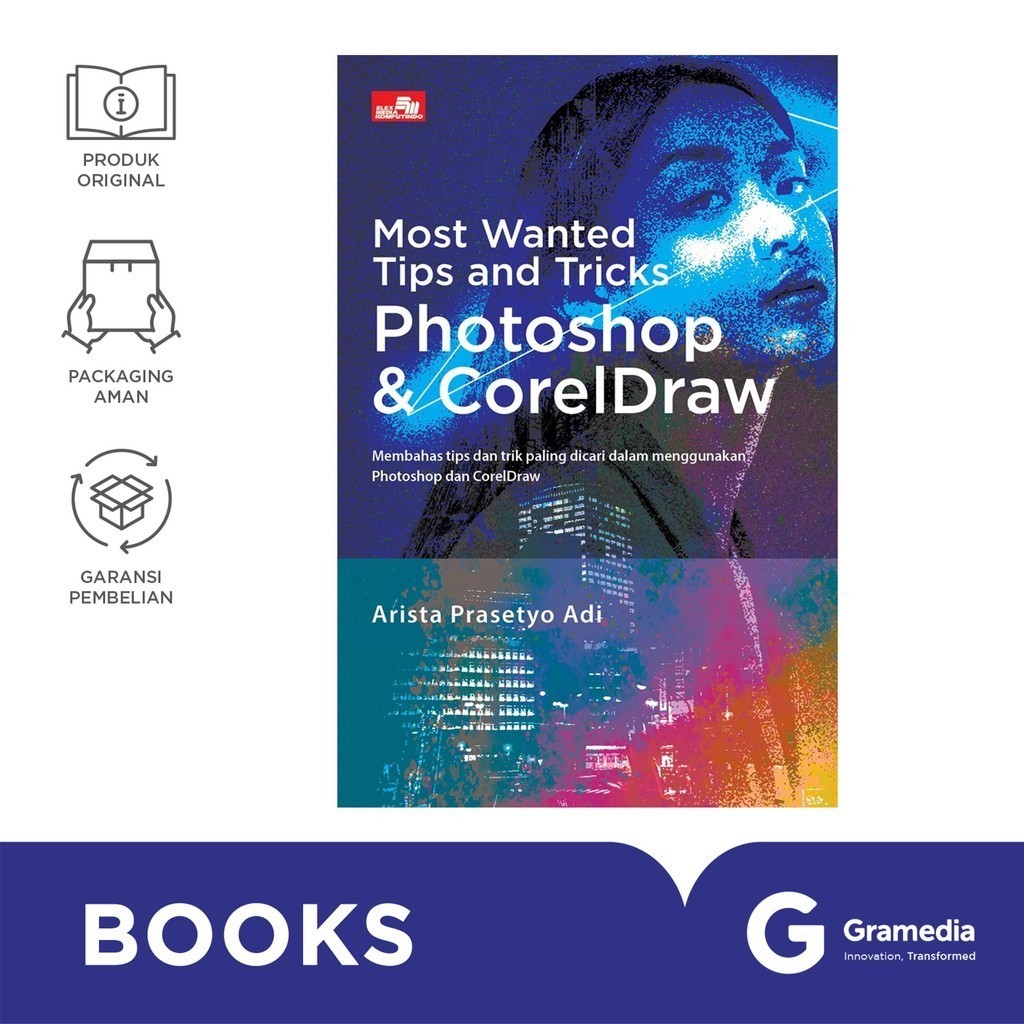 Jual Buku Most Wanted Tips And Tricks Photoshop & Coreldraw (Arista ...