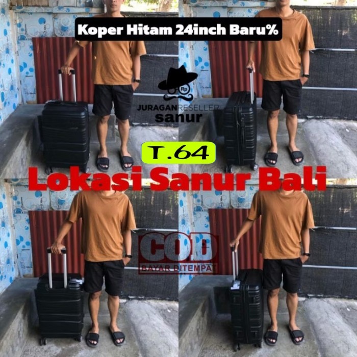Jual Koper 24inch Hitam new fiber koper bagasi pesawat kapasitas isi ...