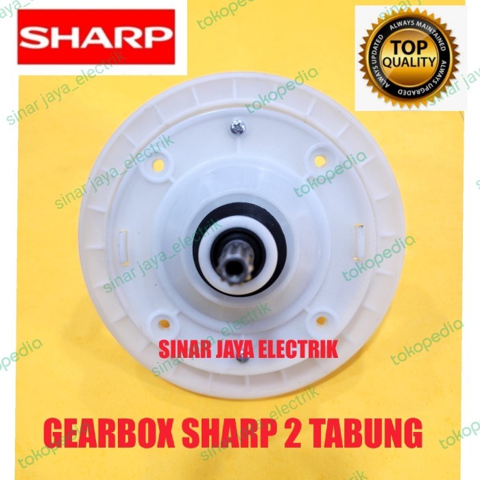 Jual GEARBOX MESIN CUCI 2 TABUNG SHARP DOLPVINWAVE ES-T1090-PK | Shopee ...
