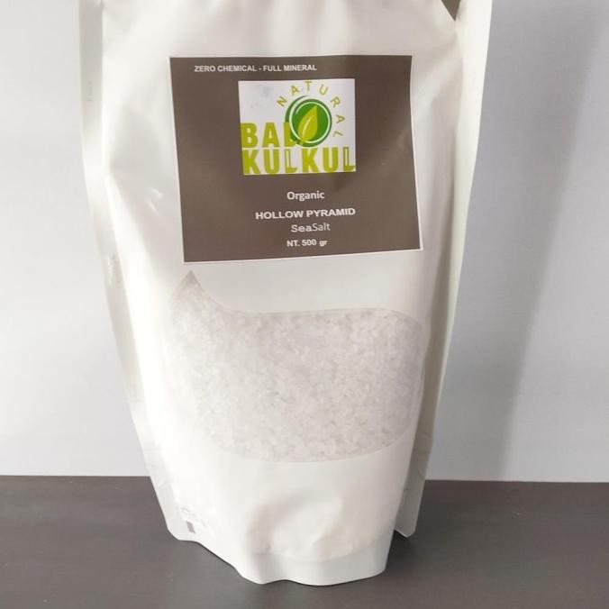 Jual Ready Bali Kulkul - Sea Salt Coarse Hollow Pyramid 500g ( Garam ...