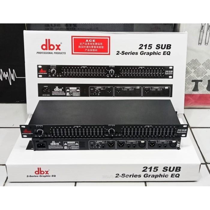 Jual Equalizer Dbx 215 Sub / Dbx215 Plus Subwoofer New | Shopee Indonesia