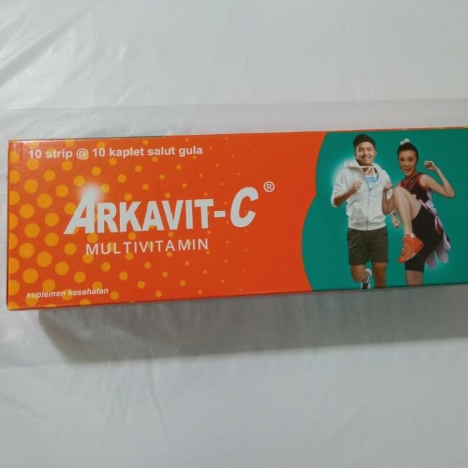 Jual Arkavit C Box Multivitamin Original Dan Terpercaya | Shopee Indonesia
