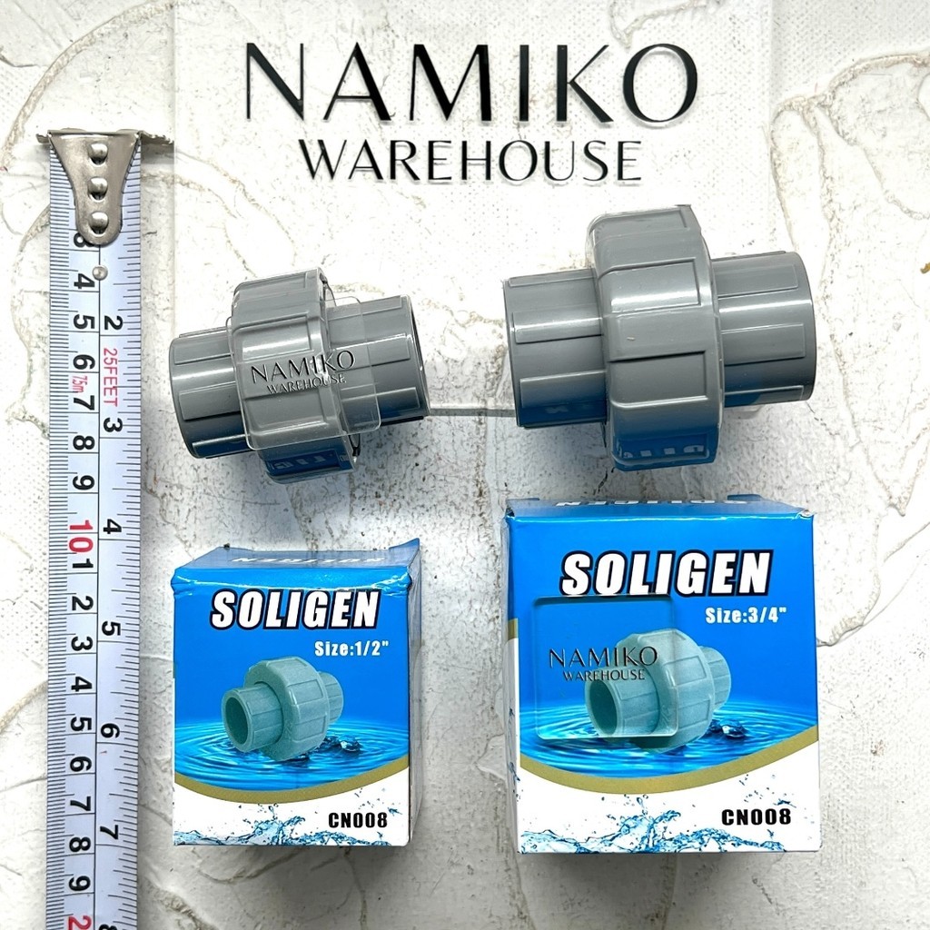 Jual SOLIGEN Water mur PVC 1/2 3/4 inch | Shopee Indonesia