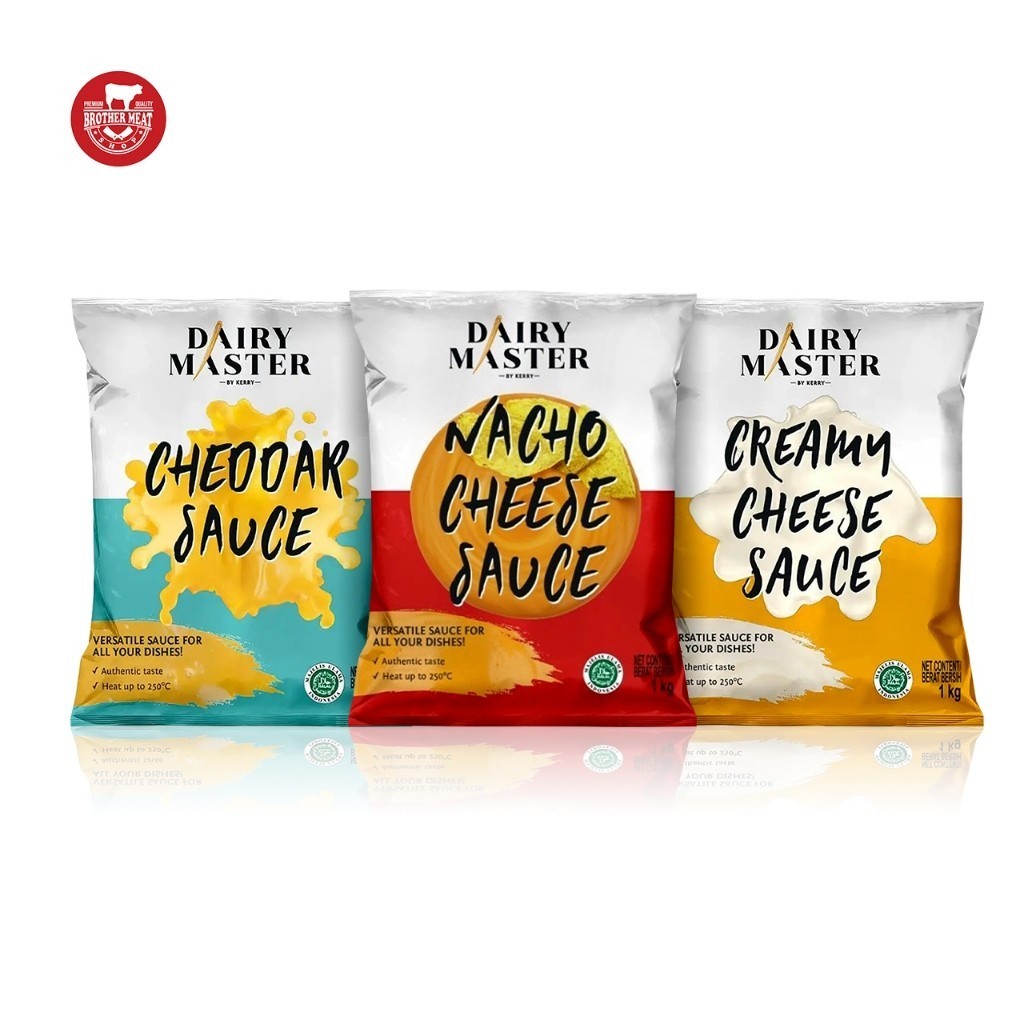 Jual DAIRY MASTER Cheese Sauce 1kg, Saus Keju Halal | Shopee Indonesia