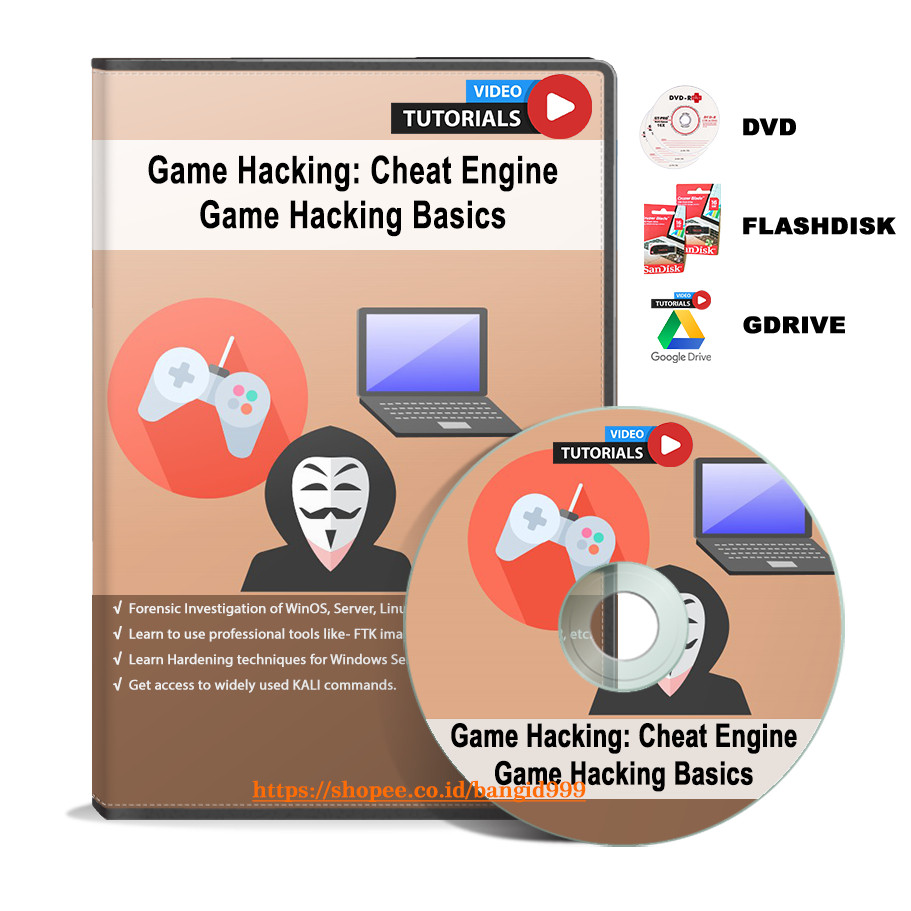Jual Video Tutorial - Game Hacking Cheat Engine Game Hacking Basics | Shopee Indonesia