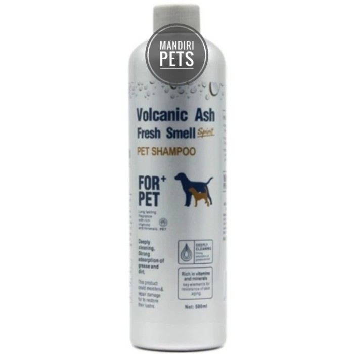 Jual Shampoo Anjing - Volcanic Ash Fresh Smell Dog Shampoo 500ml ...