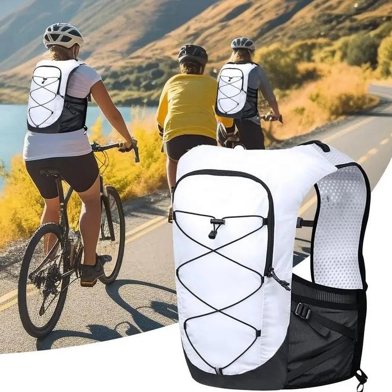 Jual hydration vest pack running backpack for sports trail hydration ...
