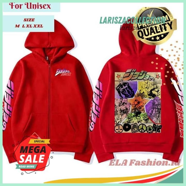 Jual JAKET ANIME JOJO BIZARRE ANEH PETUALANGAN JACKET JOJO BIZZARE ...
