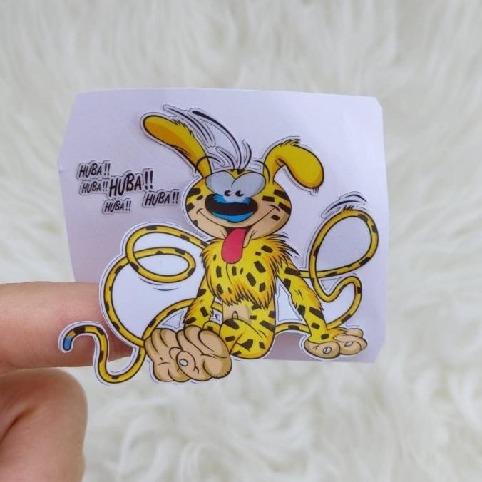 Jual Stiker Vinyl Huba Marsupilami Karakter Motor Laptop Hp Sepeda ...