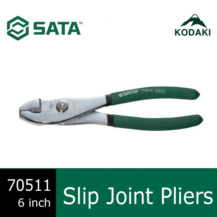 Jual Jual Tang Slip Joint 6 Inch - Slip Joint Pliers 70511 Sata Tools ...
