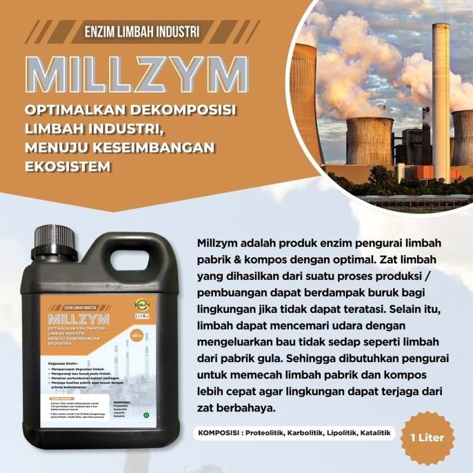 Jual Millzym Dekomposer Pengurai Limbah Pabrik & Kompos | Shopee Indonesia