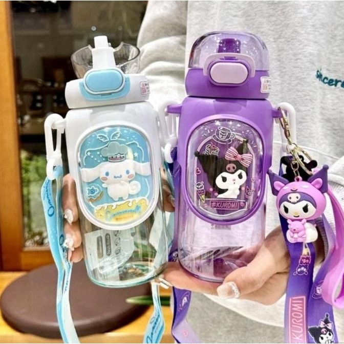 Jual Golden Botol Plastik Anak Krakter Motif Sanrio Cinnamoroll Melody ...