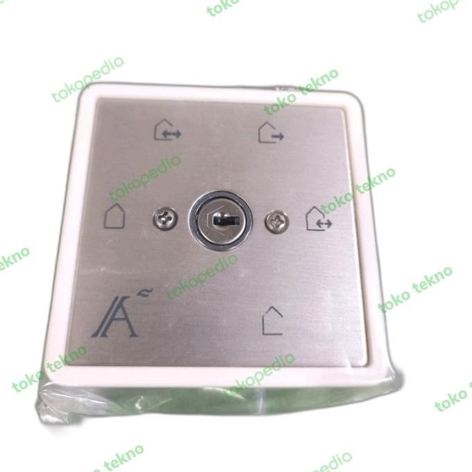 Jual Function Switch Automatic Sliding Door Caesar | Key Switch Merk Caesar Kode Produk 6662 ...