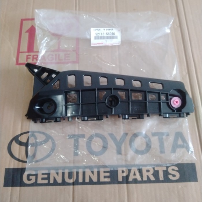 Jual Support Bracket Breket Bumper Depan Kanan 52115-58060 ORI ALPHARD ...