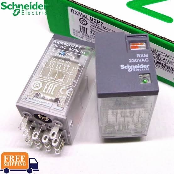 Jual Promo!! Relay Schneider Rxm4Lb2P7 My4N 220Vac Original | Shopee Indonesia