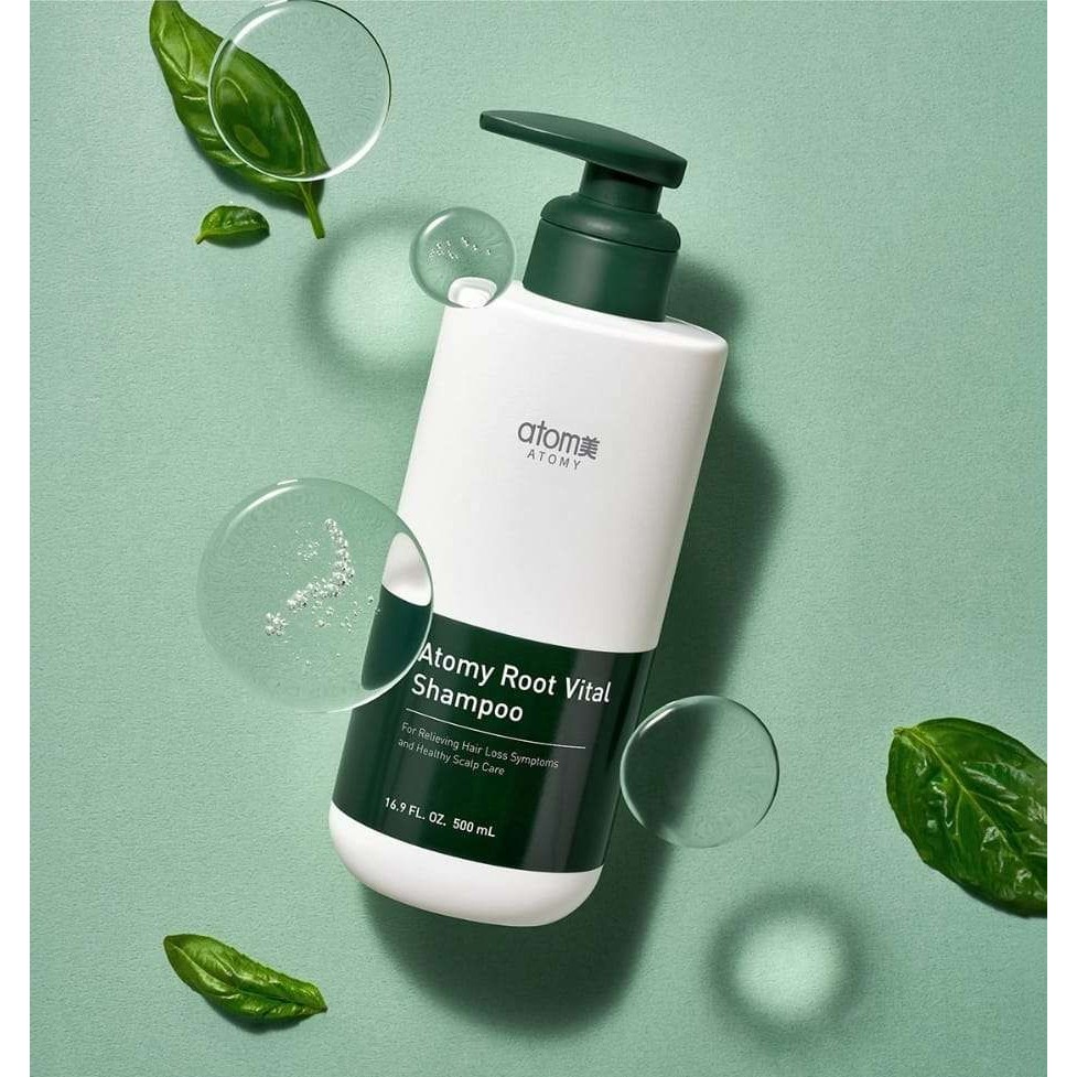 Jual Atomy Root Vital Shampoo isi 500 ml Intensive Hair Loss Care | Shopee Indonesia