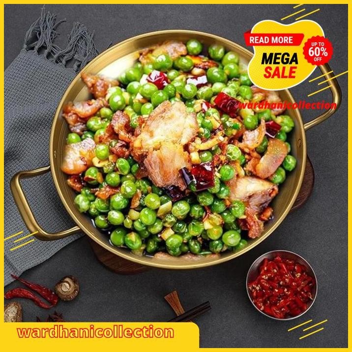 Jual PANCI CEPER EMAS 22 24 26 CM PANCI MIE RAMEN KOREA STAINLESS STEEL ...