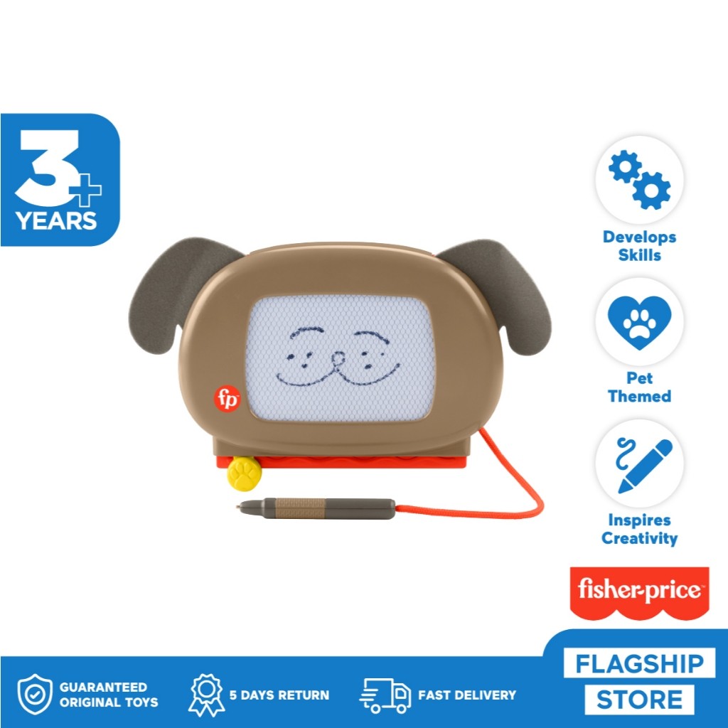Jual Fisher-Price Pets Doodle Pro Magnetic Drawing Board Collection ...