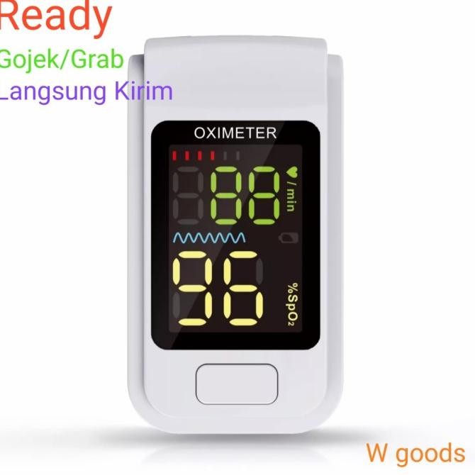 Jual Oxymeter Pulse Fingertip Alat Ukur Oxygen Darah Oximeter Spo2 ...