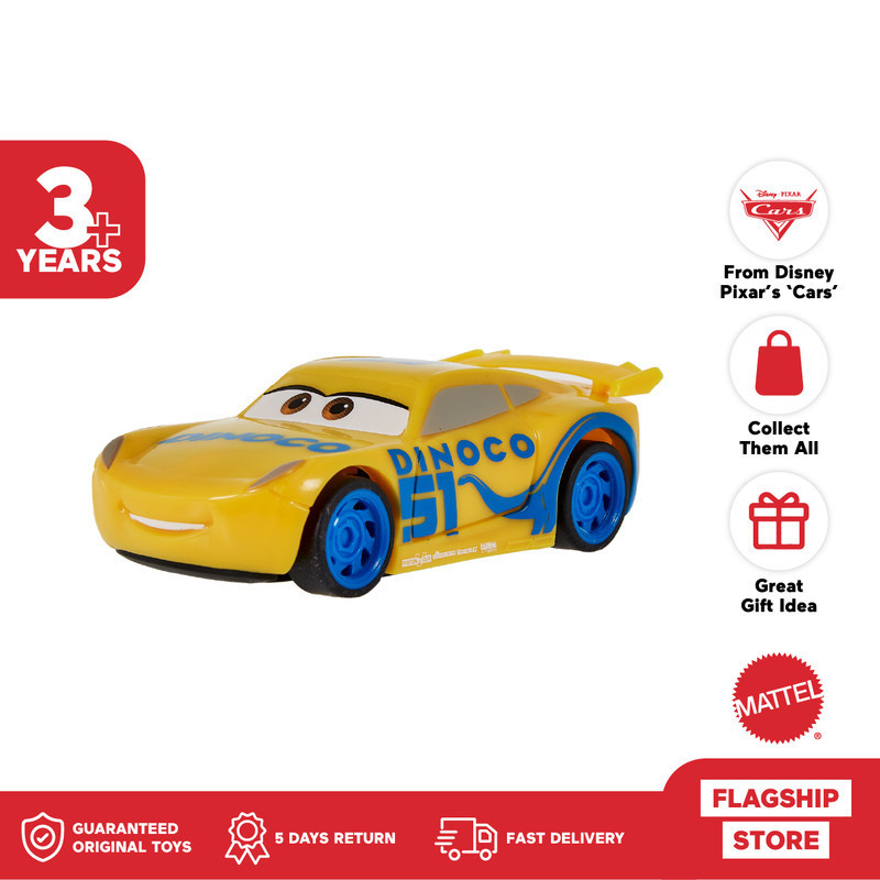 Jual Pixar Cars Pullback 1:43 Pack Dinoco Cruz Ramirez Character ...
