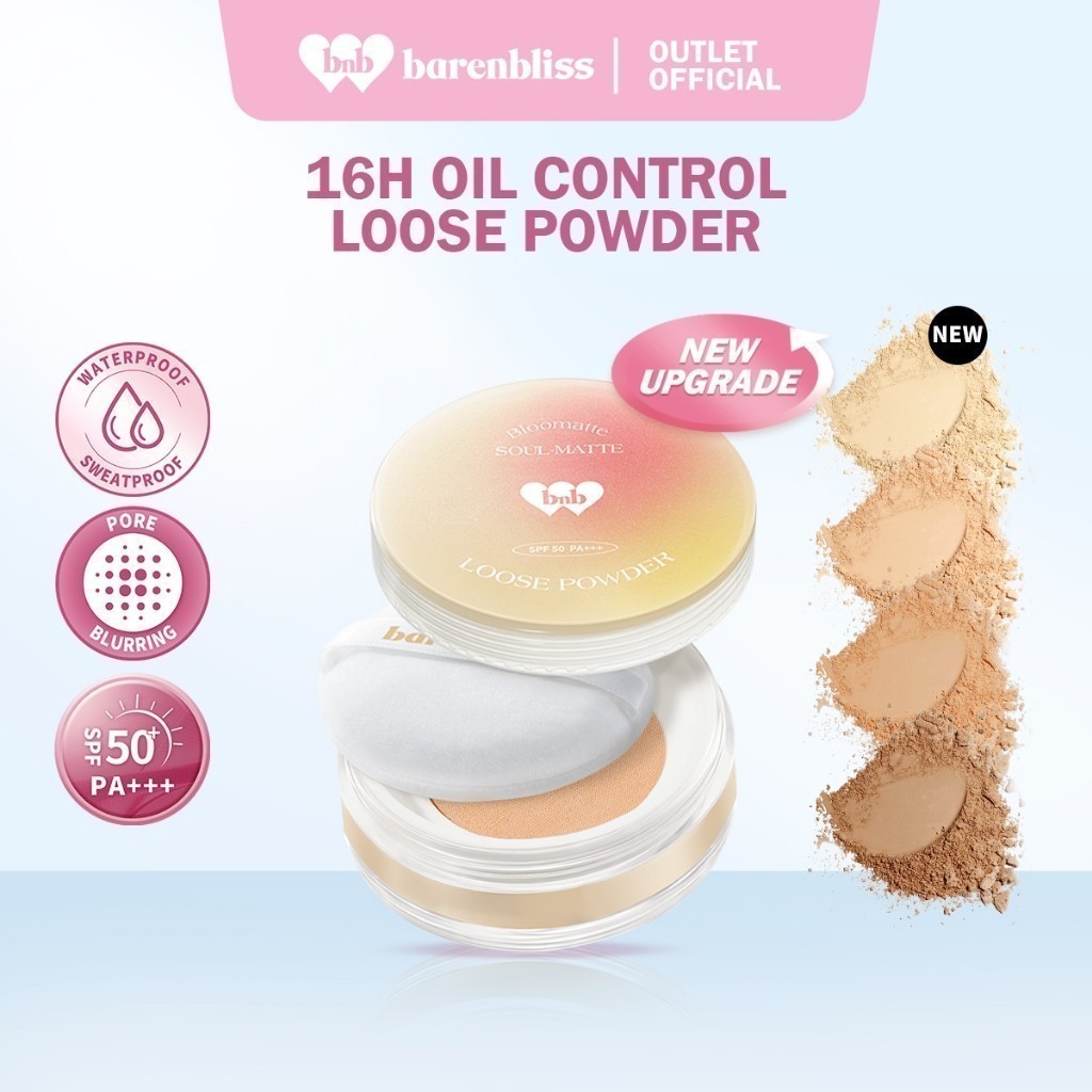 Jual BNB barenbliss Bloomatte Soul-Matte Loose Powder Korea Bedak Tabur ...