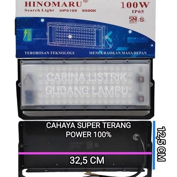 Jual Lampu Sorot Led-Flood Light Hinomaru 50W - Kap Floodlight 50 Watt Original Dan Terpercaya ...