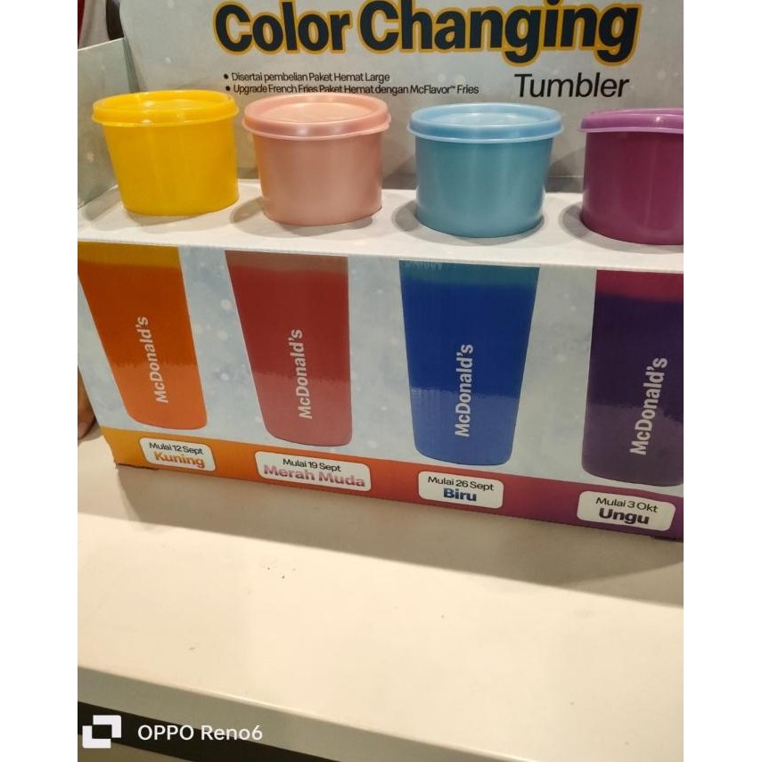 Jual BOTOL AIR NUM MCD TUMBLER 510ML TEMPAT AIR NUM MCDONALDS NEW 2024 ...