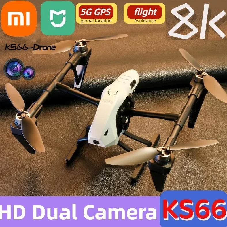 Jual xiaomi mijia ks66 drone professional 8k hd dual camera brushless obstacle avoidance optical ...