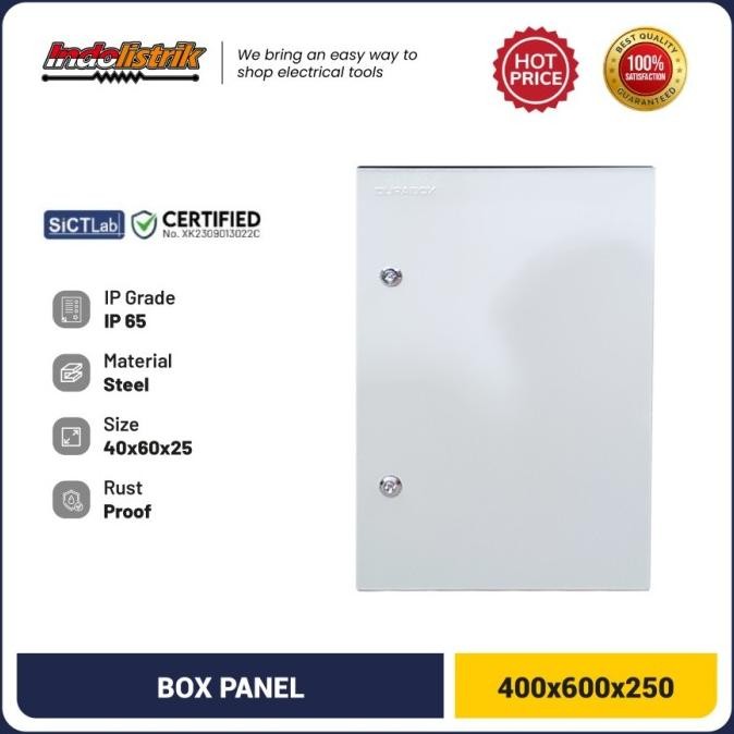 Jual Box Panel Listrik Steel Indoor Wall Durabox Siw 40X60X25 | Shopee ...