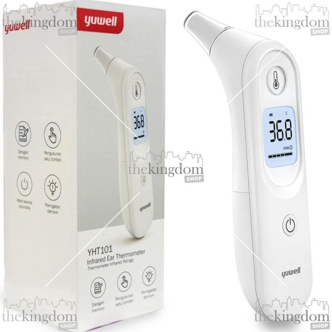 Jual Yuwell YHT-101 Ear Thermometer Termometer Telinga Thermo Digital ...