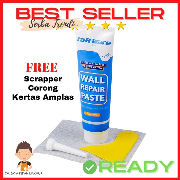 Jual KRIM TAMBAL DINDING PASTA CREAM DEMPUL WALL REPAIR TEMBOK INSTANT ...
