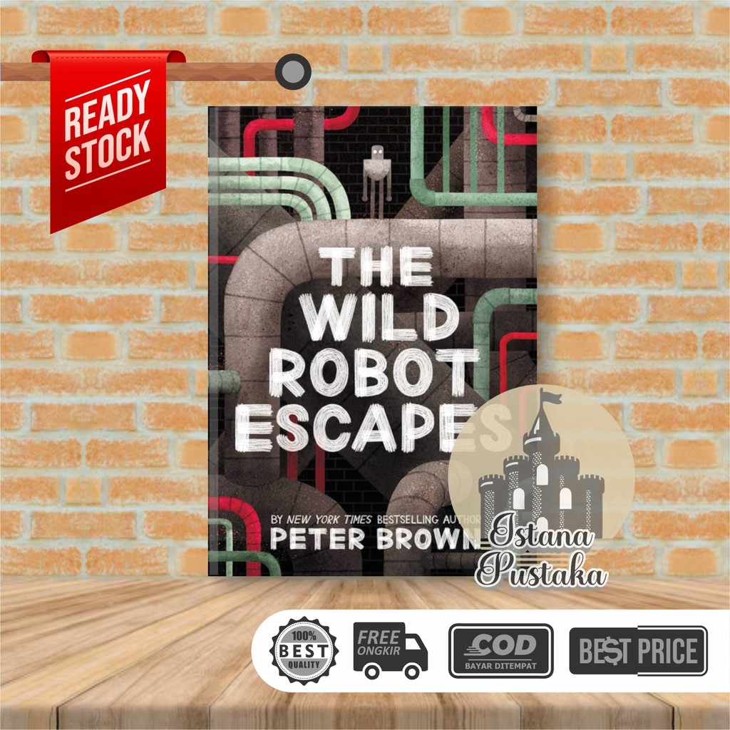 Jual The Wild Robot Escapes by Peter Brown (English) | Shopee Indonesia