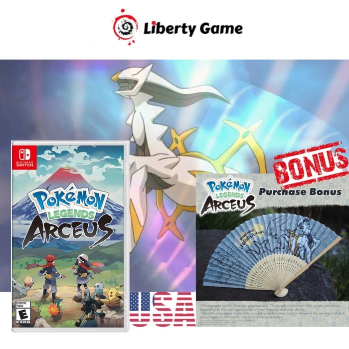 Jual Nintendo Switch Pokemon Legends Arceus / Legend Arceus | Shopee ...