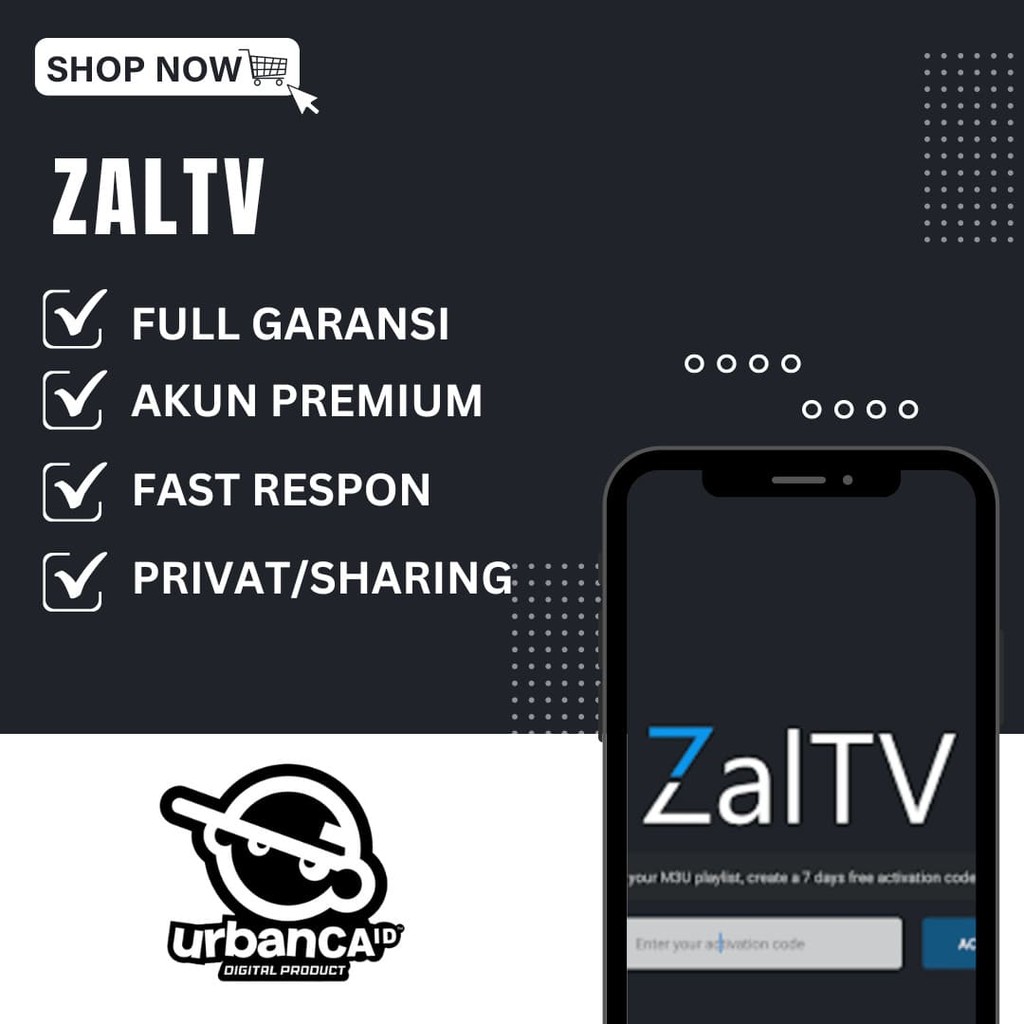 Jual Kode Zaltv Premium 1 Tahun Full Garansi (Proses Tercepat Buka 24 ...