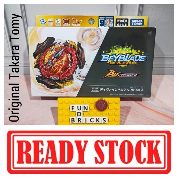 Jual Takara Tomy Beyblade Burst B-197 Divine Belial Nx Ad-3 | Shopee Indonesia