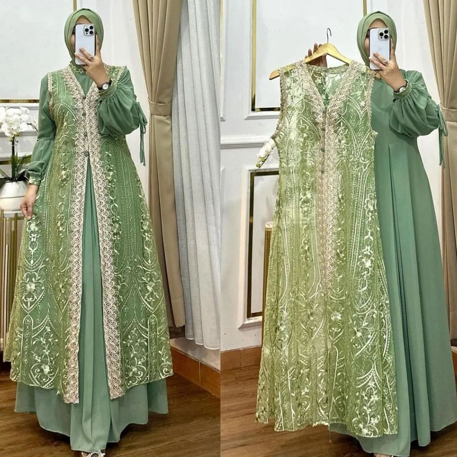 Jual Bestseller Busana Syari Pakaian Ibu2 Gamis Gamos Dewasa Gsmis ...