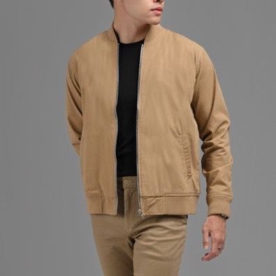 Jual [NEW] JAKET BOMBER CANVAS PRIA / JAKET BOMBER DELUXE / JAKET ...