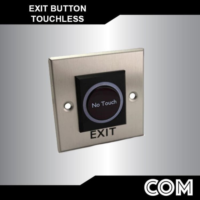 Jual Exit Button No Touch Stainless Access Control Push Infrared Touchless Murah | Shopee Indonesia
