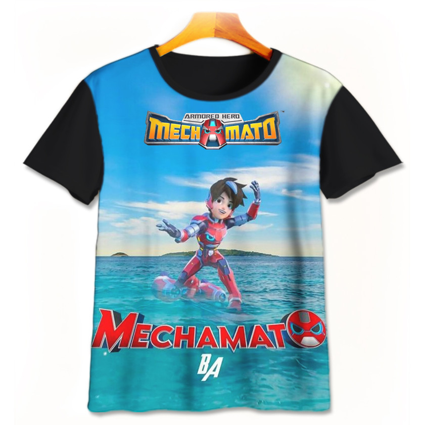 Jual Kaos Kartun Mechamato Boboiboy Mechamat-5-designWD Kaos Anak Laki ...