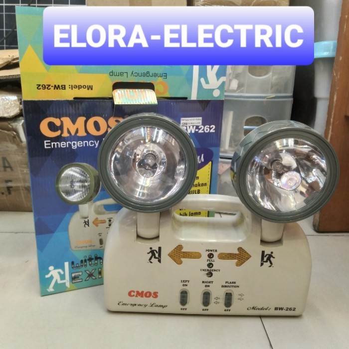 Jual Lamp EMERGENCY MATA KUCING LED CMOS BW-262 Lampu Darurat Led CMOS ...