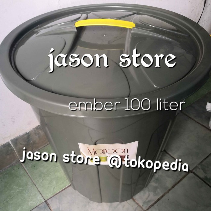 Jual Ember besar 100 liter/Ember abu besar 100 liter/Ember plastik ...